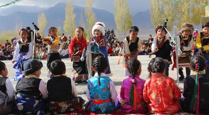 TIBET OUR COUNTRY MONTH CELEBRATED IN TCV, CHOGLAMSAR (LADAKH ...